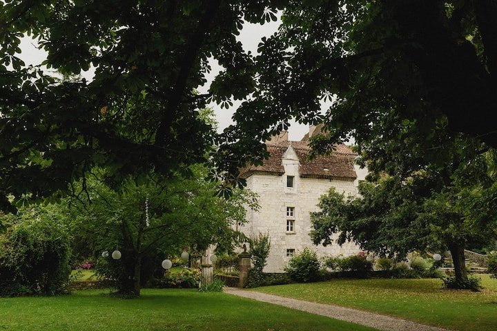 Stunning Chateau W/ Heated Swimming Pool Sleeps 15 - Lot-et-Garonne