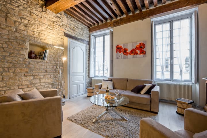 Beaune Rousseau-centre Historique-parking Inclus - Beaune
