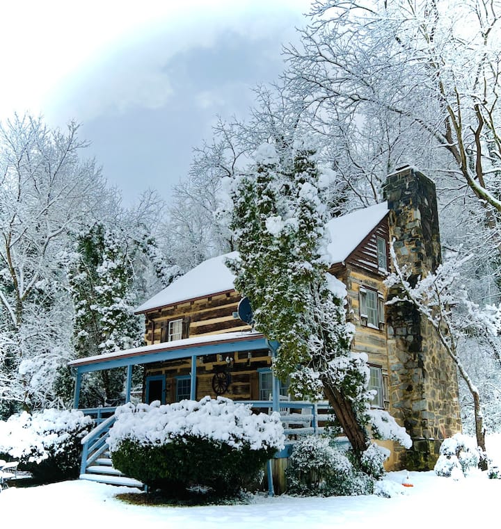 Riverfront Cabin! Fireplace, Farm, Trail & Kayaks - Luray, VA