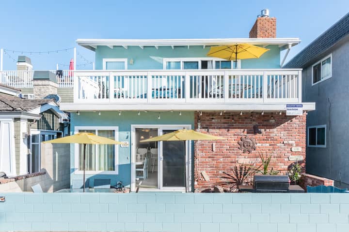 Family Beach Getaway For 14, Steps To Sand W/ Ac - Huntington Beach, CA