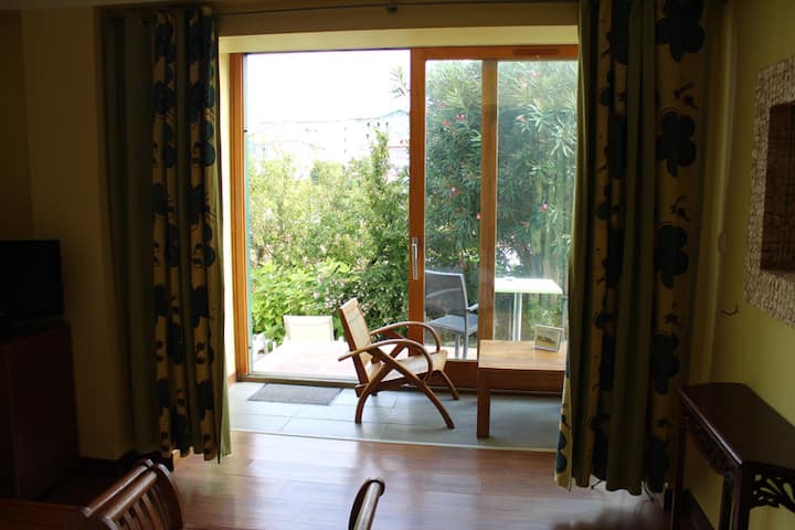 Chambre Spacieuse Terrasse Vue Sur Le Port - Urrugne