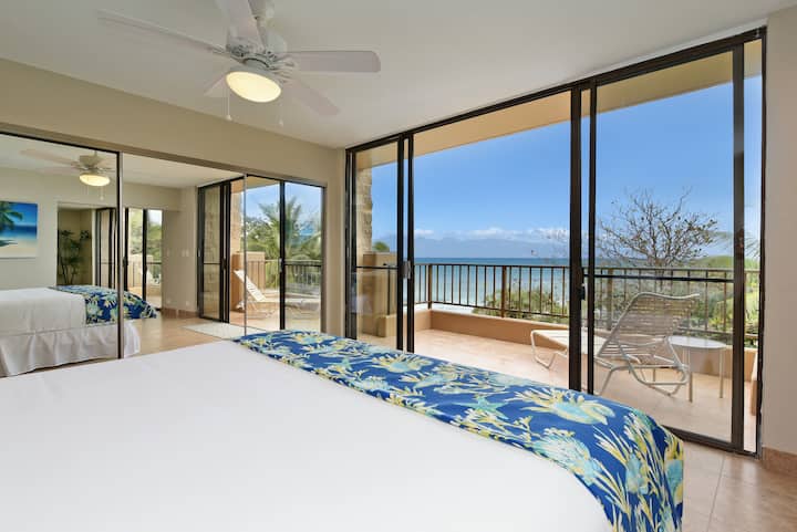 Beachfront 2bd W Superb Ocean View-paki Maui 424 - Maui, HI