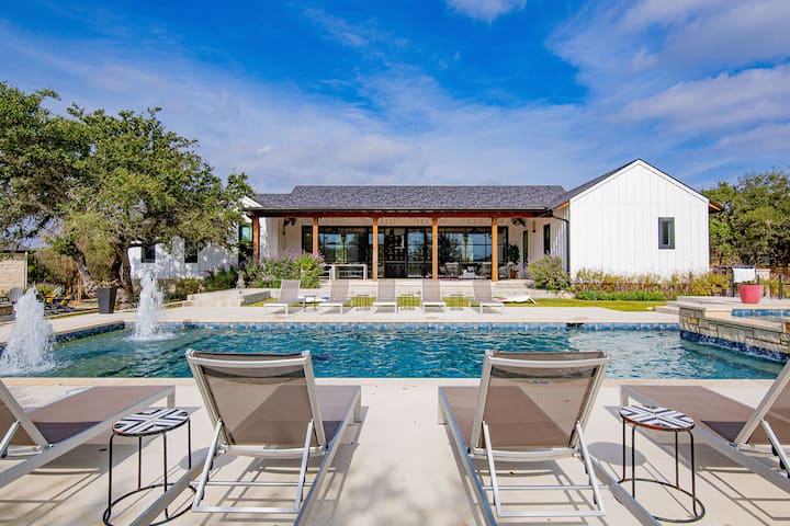 Walkervr The Owners House * Tarifa Especial * Piscina, Capacidad Para 28 - Dripping Springs, TX