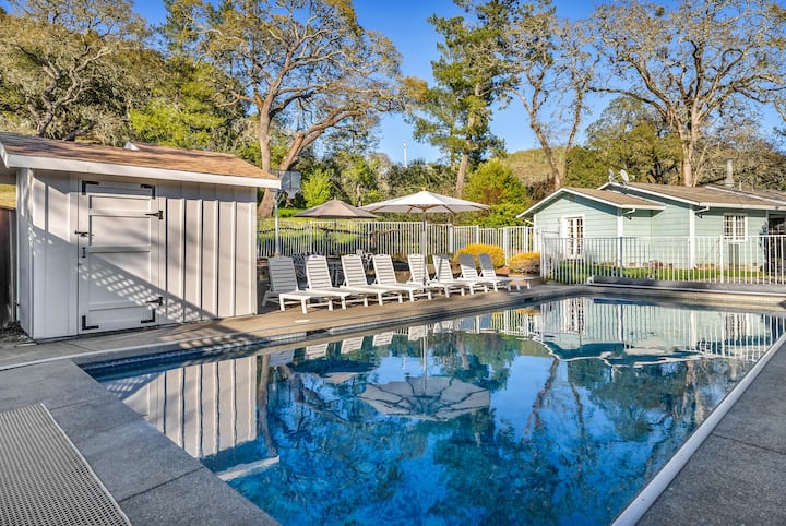 Wine Country Retreat W/ Pool, 10 Mi To Dtwn Sonoma - Napa Valley, CA