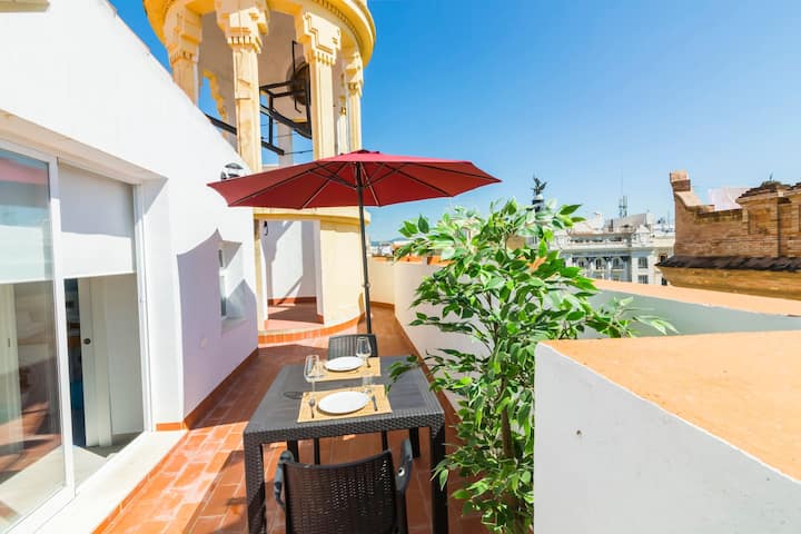 Studio With Private Terrace - Córdoba
