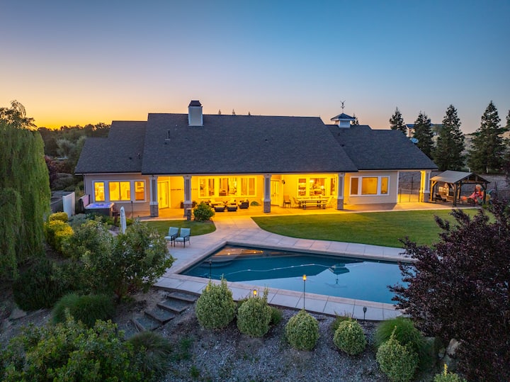 Luxe Ranch W/pool, Hot Hub, Game Room & Disc Golf. - Templeton, CA