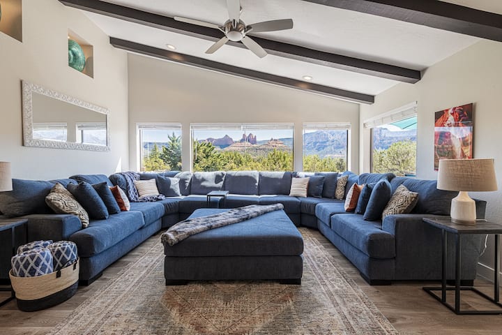 Sedona Dream Estate: Luxury Home With Views - Munds Park, AZ