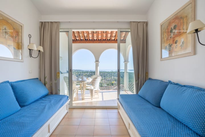 Appartement 4 Personnes Avec Terrasse Vue Mer - Grimaud