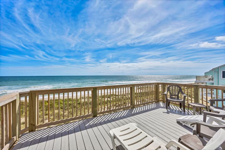 Ocean Dunes 104 – Spacious Oceanfront Condo At - Fort Fisher State Recreation Area, Kure Beach