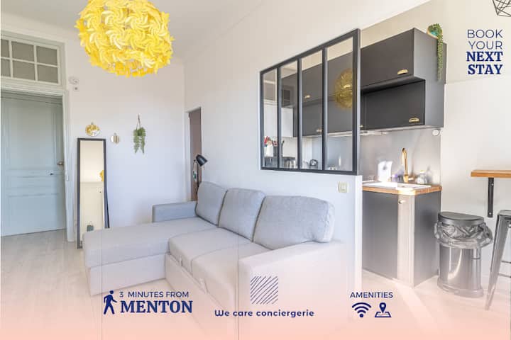 Studio De Charme Au Coeur De Menton - Menton