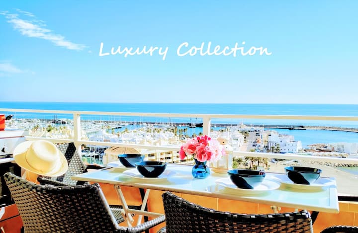 Penthouse 2 Zimmer In Tamarindos, Benalmádena Meerblick - Benalmádena