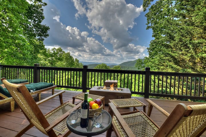 Starlight Mountain Incredible Mt View, Hot Tub - Ellijay