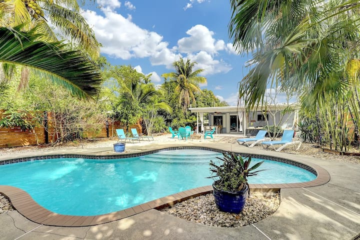 Seahorse Ranch| 3br Heated Pool | Home Near Beach - Fort Lauderdale