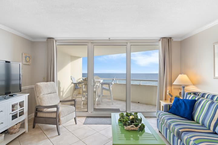 Perdido Sun 408: Beachfront | In-unit Laundry | Indoor And Outdoor Pools - Perdido Key, FL