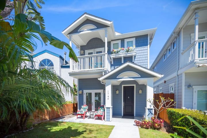 Blue Heron Beach House - Retreat Near The Beach - Country Club - San Diego
