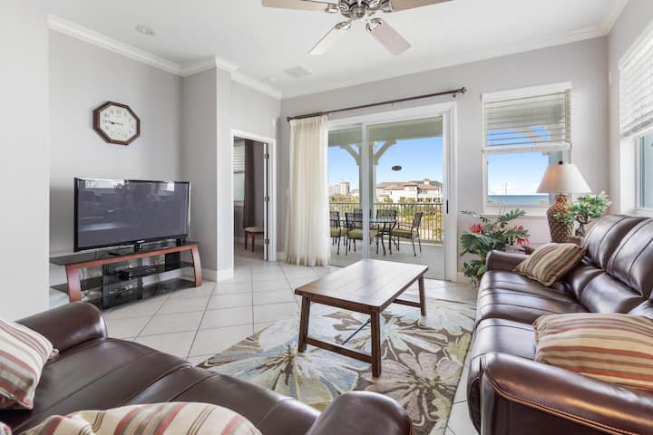 Cinnamon Beach End Unit - 345! Ocean & Golf View. - Washington Oaks Gardens State Park, Palm Coast
