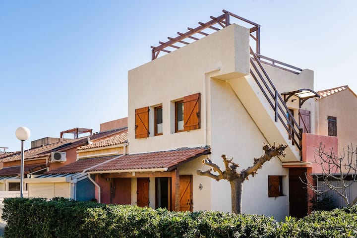 Mm41 : 3-room Villa With Sun Terrace - Narbonne