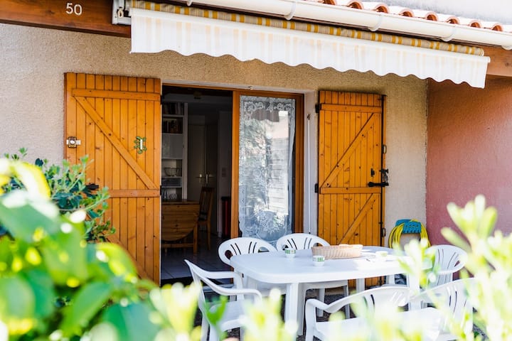 Mm50 : Villa 2 Pièces Mezzanine 4 Couchages Avec W - Narbonne