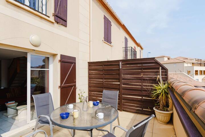 Gb1-1114 : Narbonne-plage : Schöne 2-zimmer Wohnung Mit Pool - Narbonne