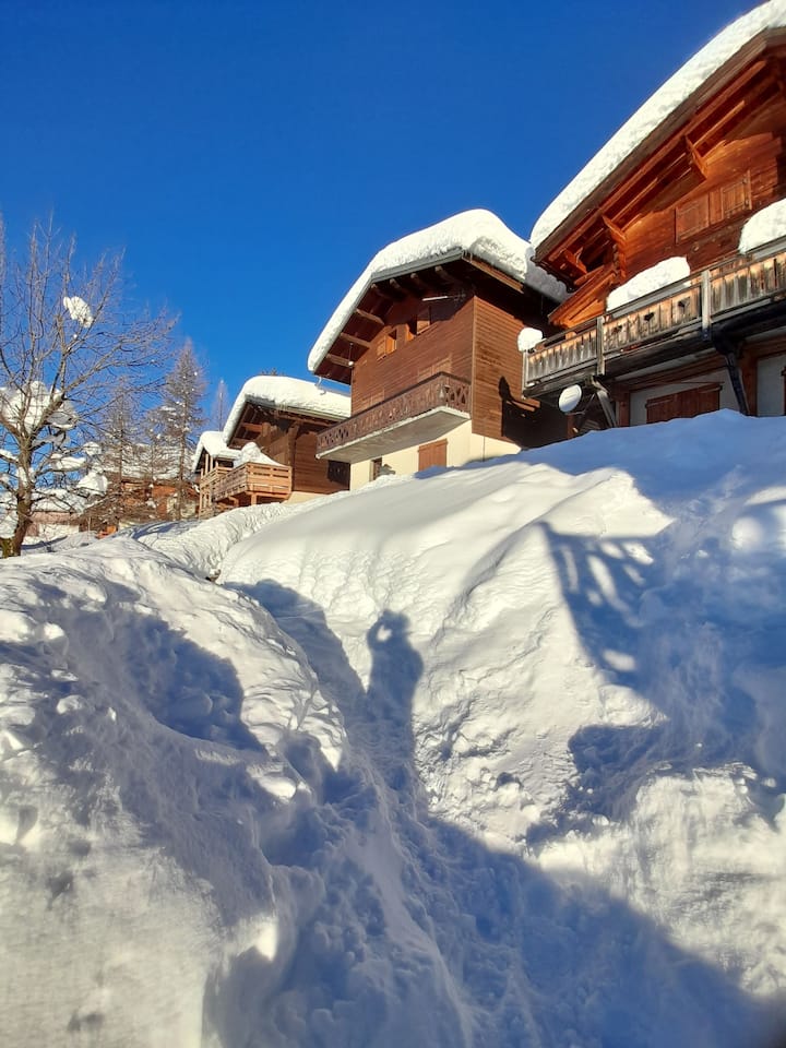 Les Saisies : Chalet Rénové 15 Personnes Au Calme - Crest-Voland