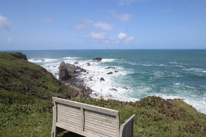 Edge Of Sea Perfect Retreat On Pacific Headlands - Navarro River Redwoods State Park, Elk