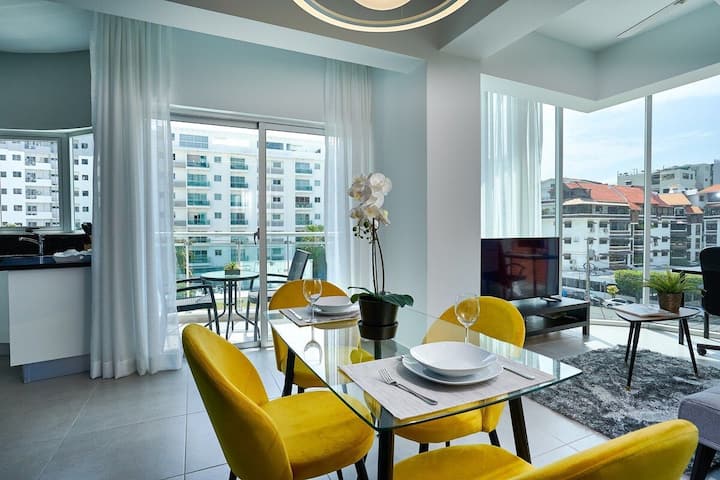 Armonia 30 - A2 · * Nuevo * Wifi-smrttv-a / C-gym-bluemall-safe Sdq Rentals - Santo Domingo