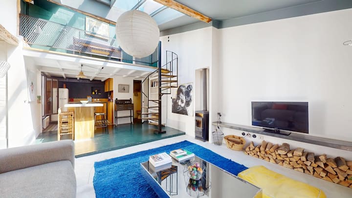 Charming Loft Apartment By Canal Saint Martin - Paris