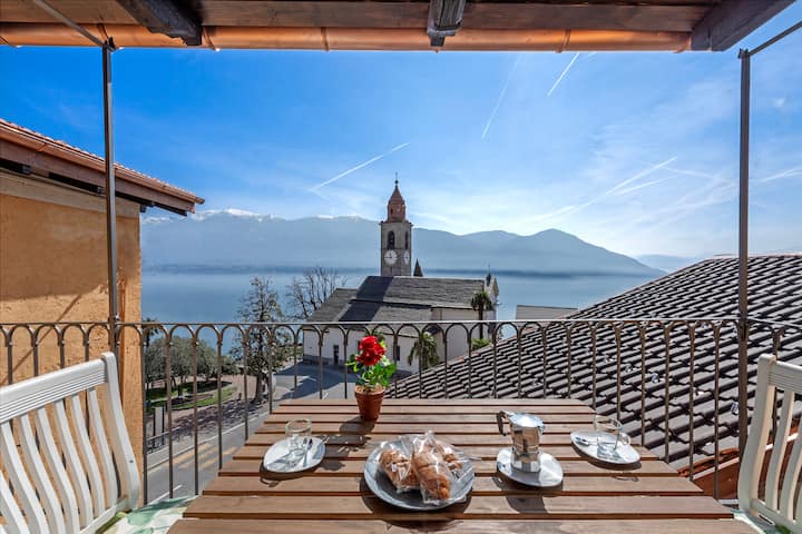 Red View Apartment - Happy Rentals - Ronco sopra Ascona