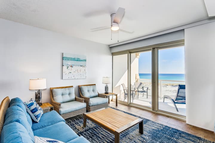 Bc 204b 1b Gulf Front - Indoor Heated Pool! - Pensacola Beach, FL