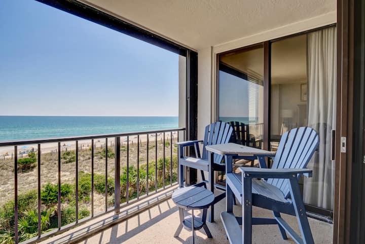 Station One - 3d Coco's Place- Oceanfront Condo Community Pool, Tennis, Beach - Wilmington, NC