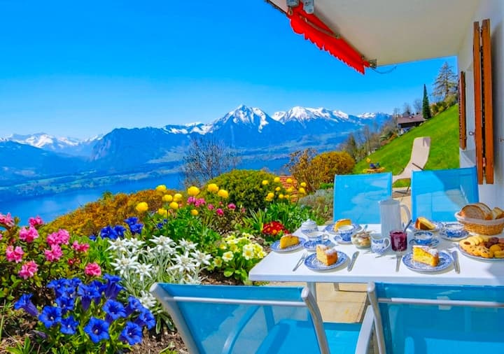 Concierge, Lake Thun/alps Scenic Views By Swisshut - Sigriswil