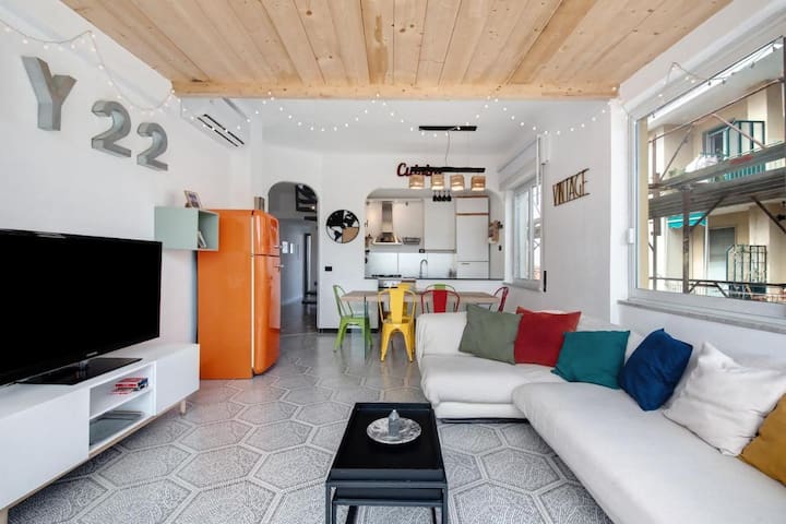 Penthouse Au Centre Avec Vue Mer - Chiavari