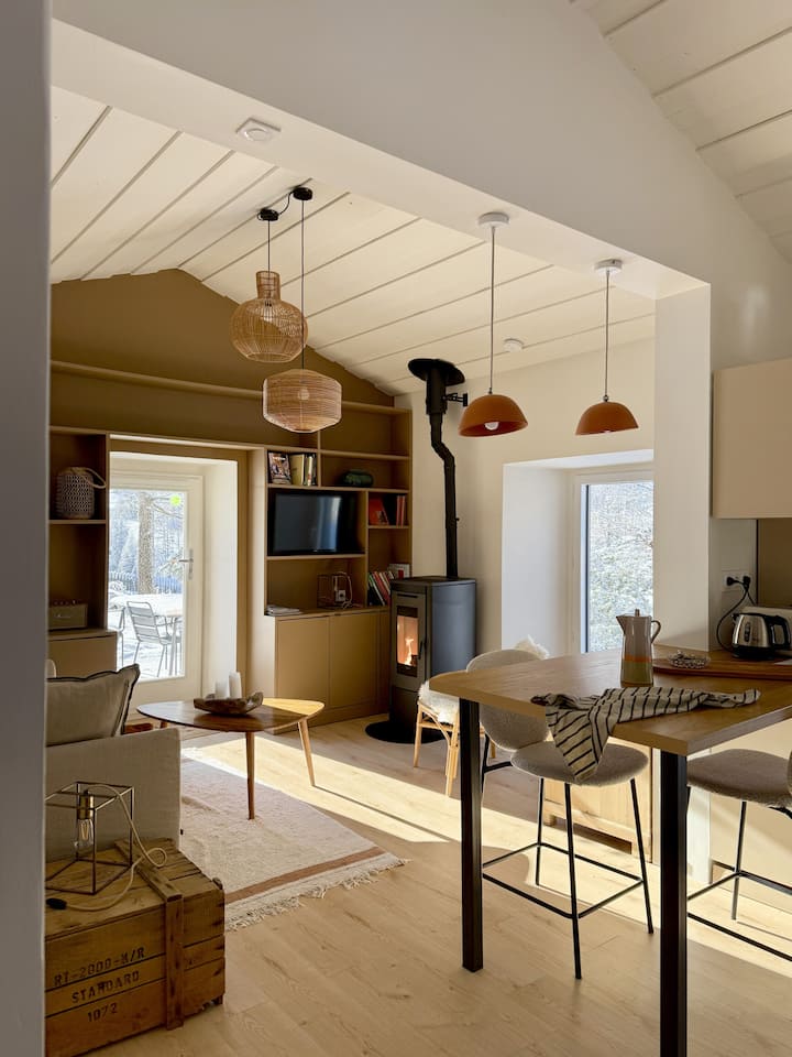 Gîte Bon-henri - Petit Chalet Avec Jardin Privatif - Saint-Véran