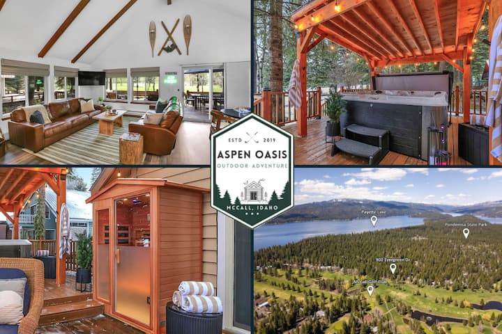 Golf Course! Hot Tub•sauna•firepit•pets - McCall, ID