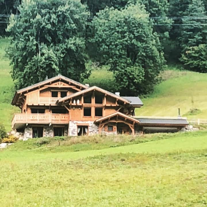 Splendide Chalet 15 Personnes Face Aux Pistes De S - Châtel