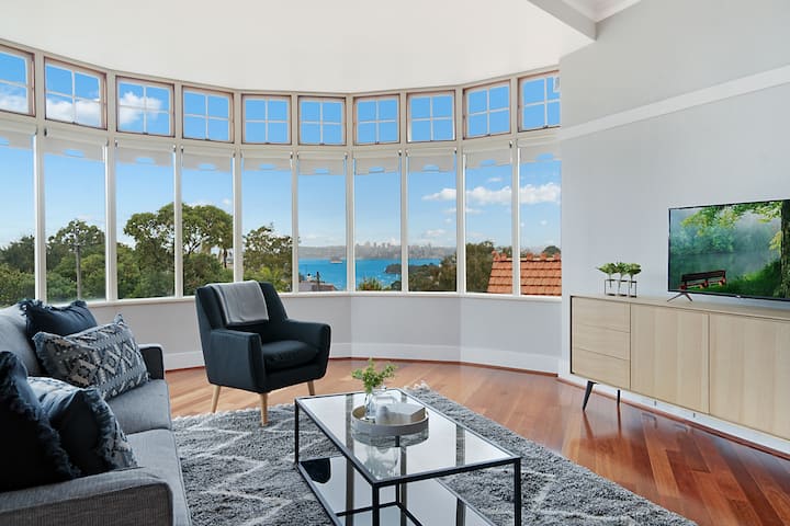 Huge Harbour View Apartment In Historic Home - Mosman
