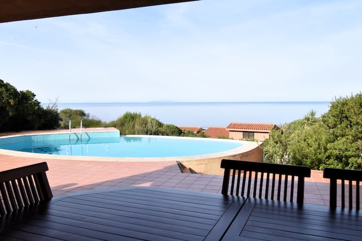 Villa Con Piscina Condivisa E  Vista Mare - Costa Paradiso
