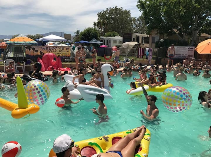 Festival Pool Tent Site (Tent Not Included) - Coachella, CA