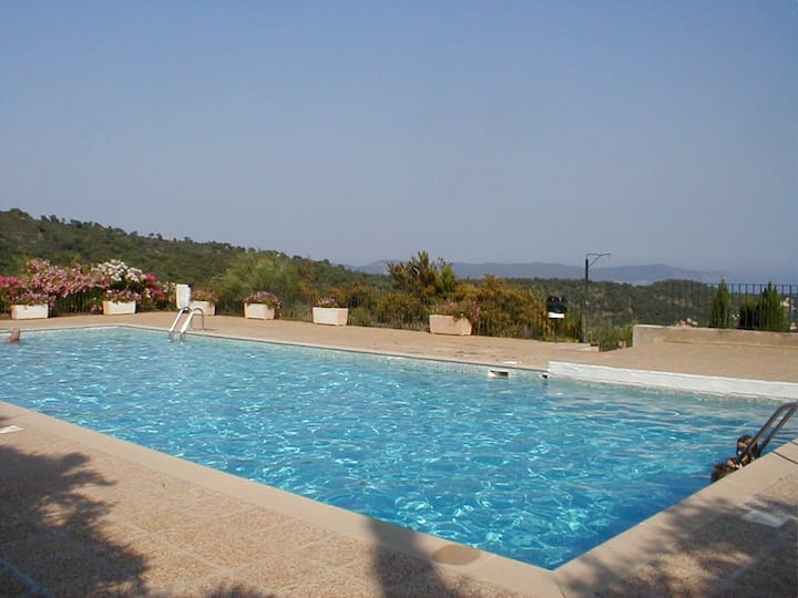 Joli Studio Rez De Jardin Résidence Avec Piscine - Var