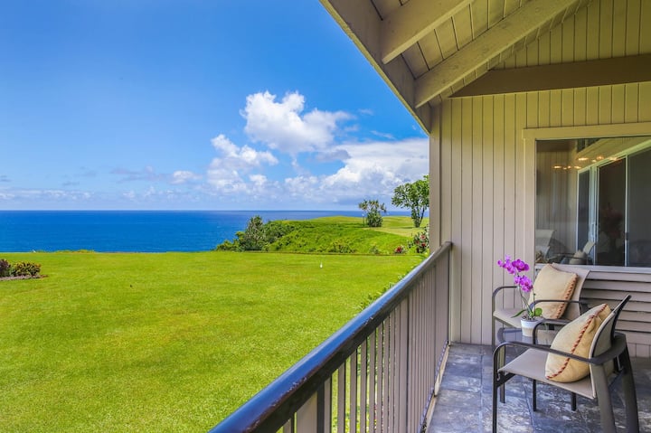 Pali Ke Kua #242, Stunning Ocean Views! - Princeville, HI