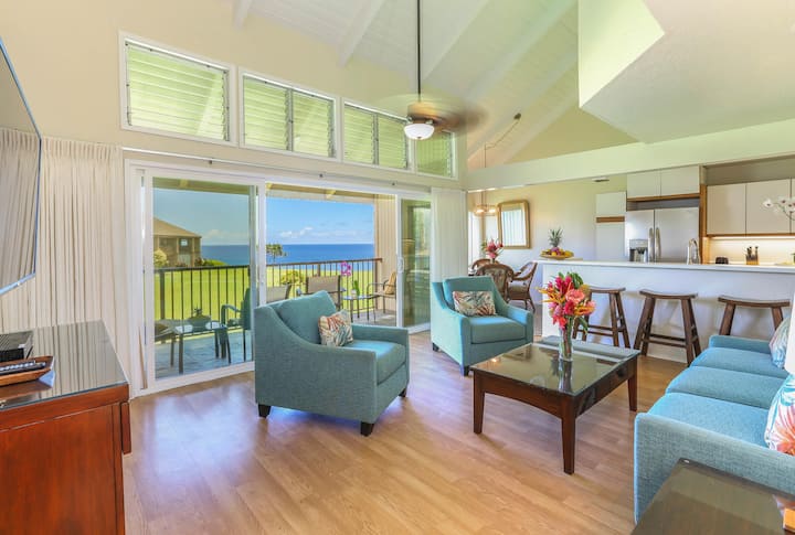 Pali Ke Kua #242, Stunning Ocean Views! - Kauai, HI