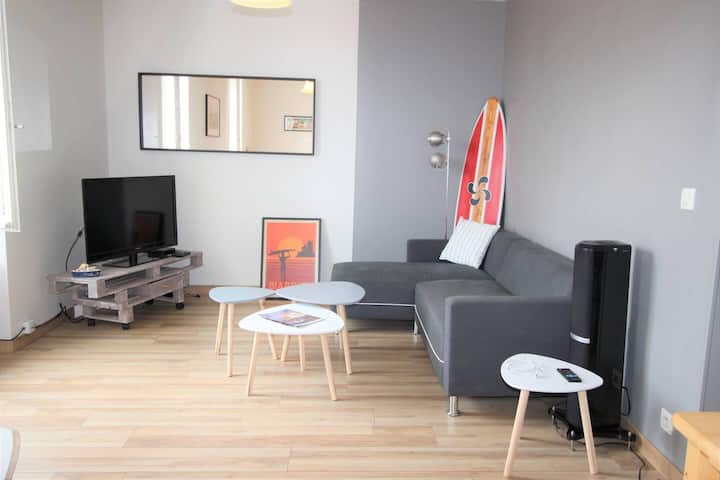 Beau Et Spacieux Duplex, T3, Calme - Biarritz