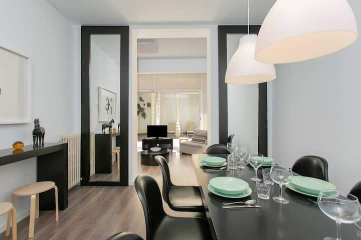 Modern Flat For Families / Paseo De Gracia - バルセロナ