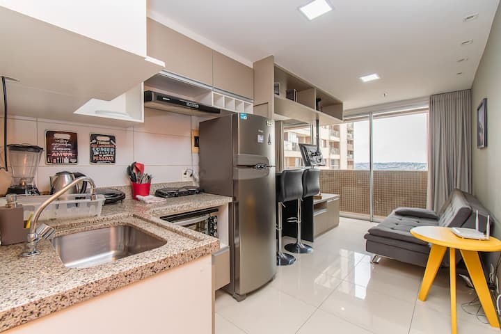 Linda Vista, Silencioso E Confortável No Df Plaza - Taguatinga