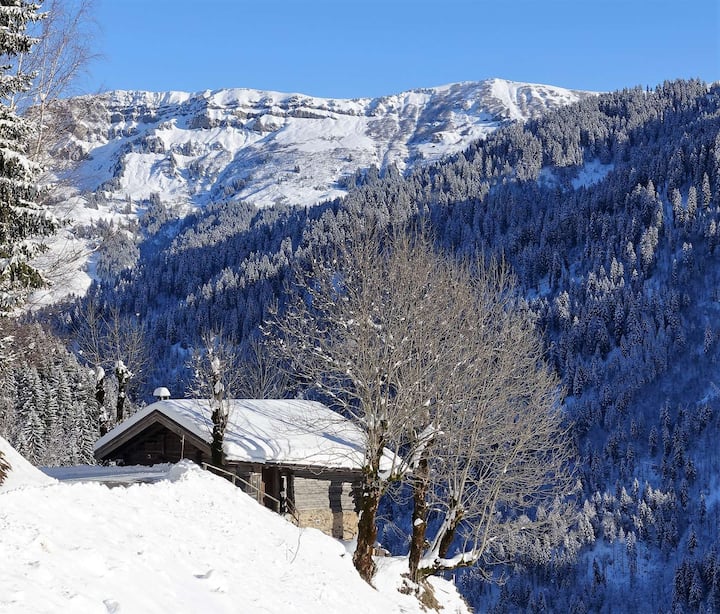 Chalet De Charme à Arêches - 6 Personnes - Beaufort