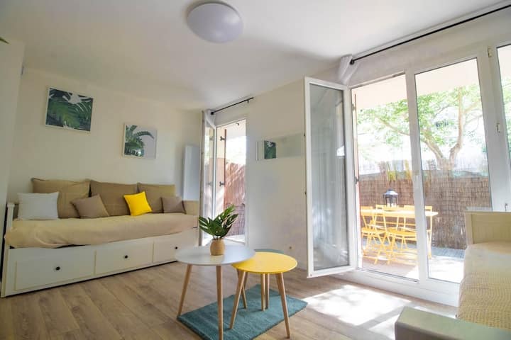 Studio Cosy Avec Terrasse Près De Disney Et Paris - Montévrain