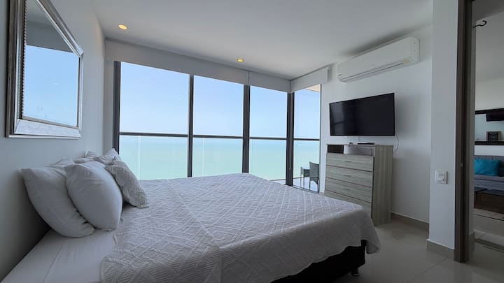 2704 Morros City - Spectacular Beachfront Apt - Cartagena