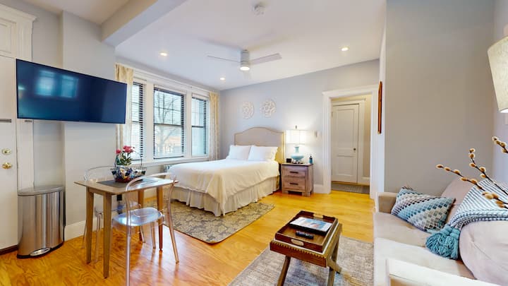 Renovated, Spacious Studio, Near Bc, Bu, Porch - Boston, MA