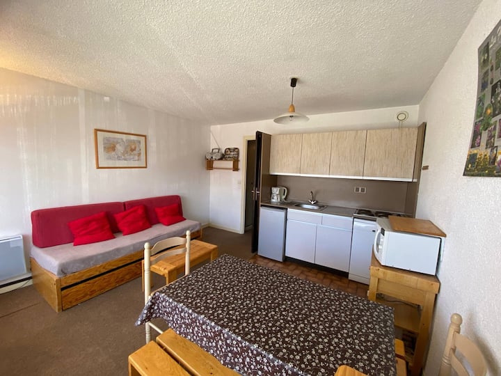 Appartement Huez, 1 Pièce, 4 Pers. - L'Alpe d'Huez