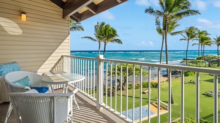 Neu! Kapaa Shore Resort # 327, Schöne Einheit!blick Auf Das Meer, Den Mond Und Den Sonnenaufgang - Kauai, HI